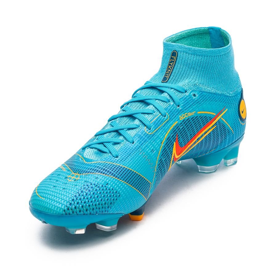 Nike Mercurial Superfly 8 Elite FG Blueprint - Chlorine Blue/Laser Ora ...