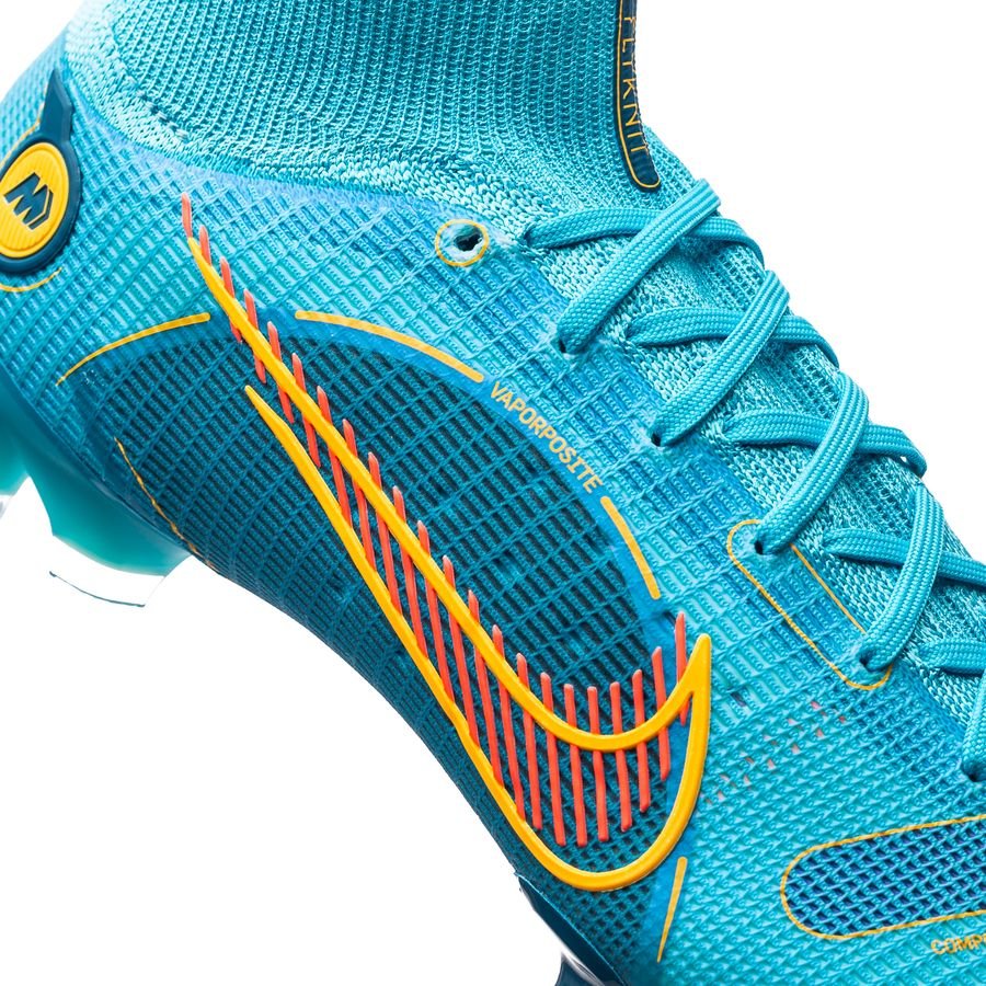 Nike Mercurial Superfly 8 Elite FG Blueprint - Chlorine Blue/Laser Ora ...